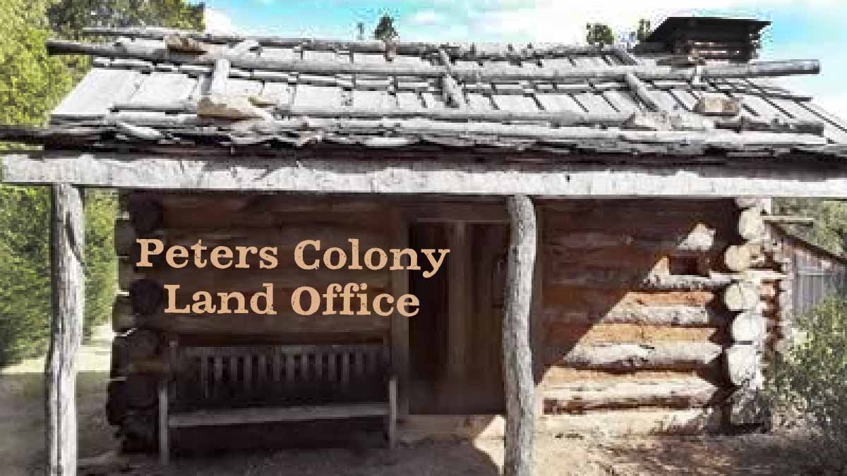 Peters Colony: 182 Years - Young County Museum of History & Culture